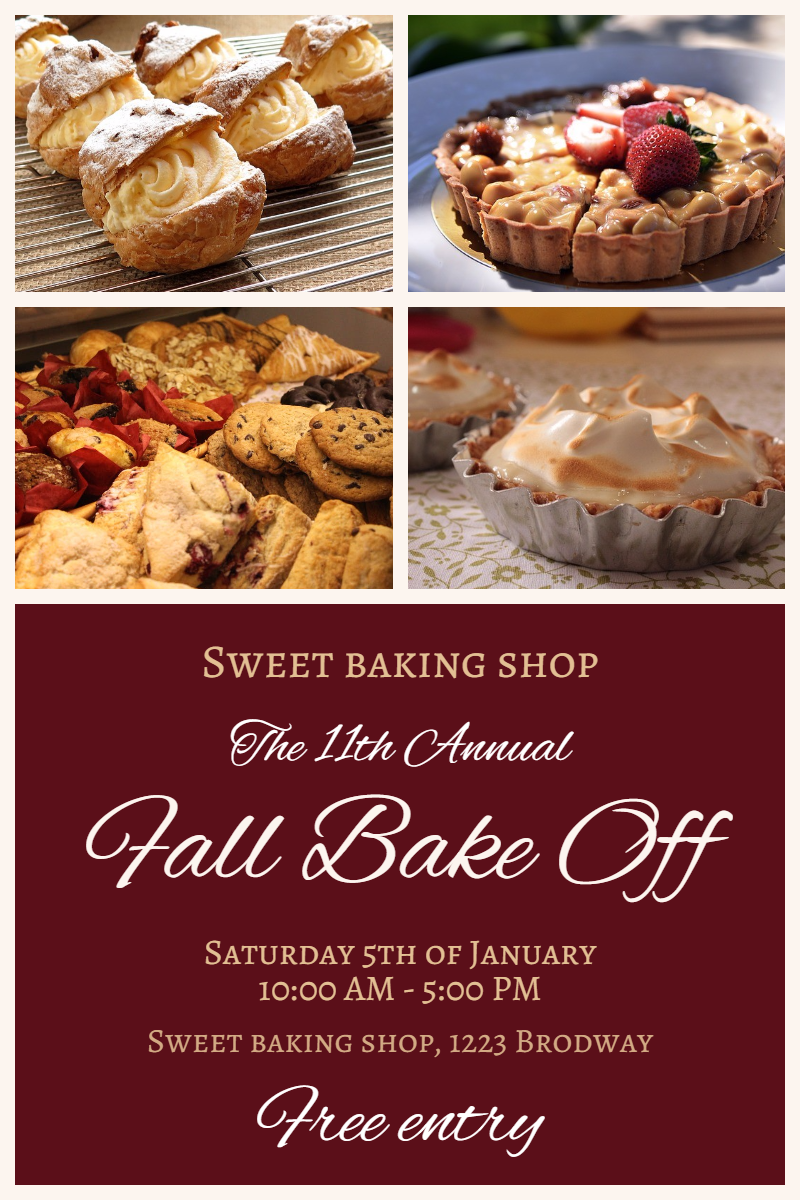 Bake Off Flyer Template Best Template Ideas Bake Off Flyer Template Best Template Ideas