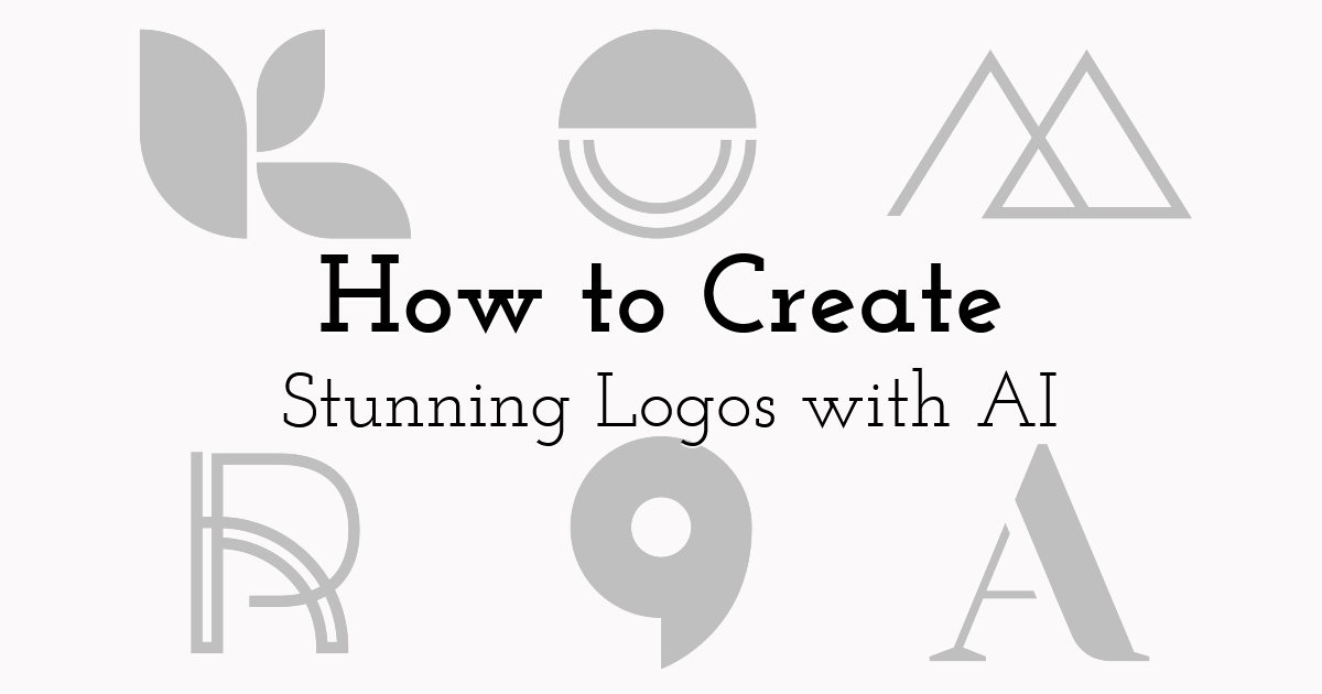 How to Create Stunning Logos with AI